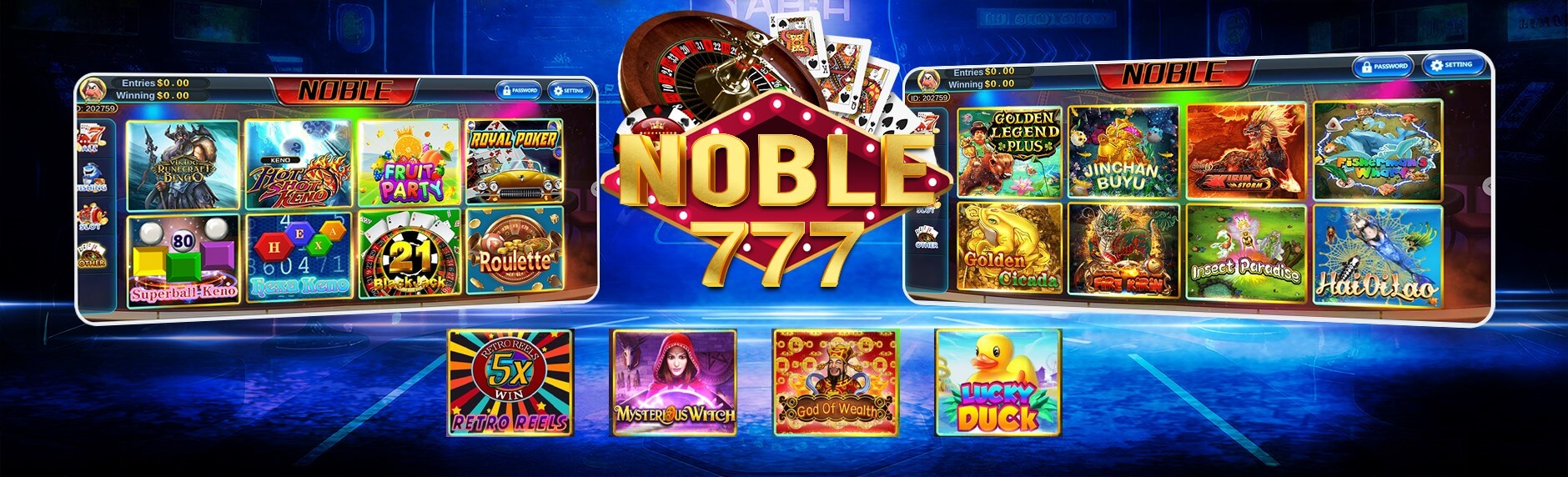 Noble 777 Online Casino Sweepstakes for Real Money | Noble777